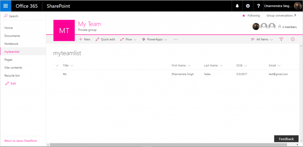 How to alert Microsoft Teams from a SharePoint List (with Flow) - Collab365