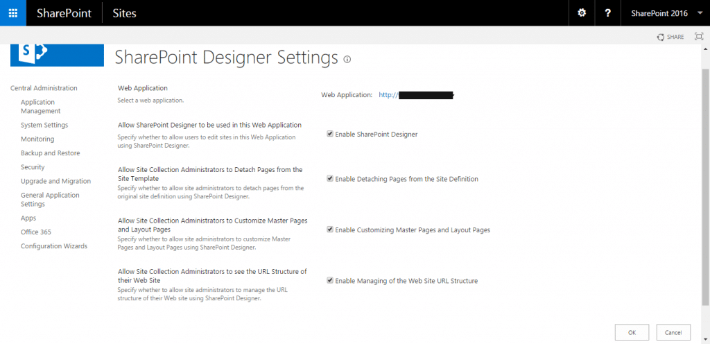 There is no SharePoint Designer 2016 so here's how to use SharePoint Designer 2013 instead