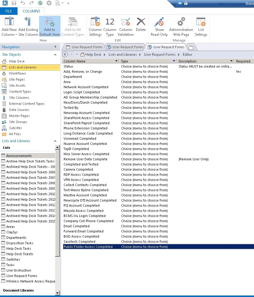 Sharepoint 2013 Update Column Issue - Collab365