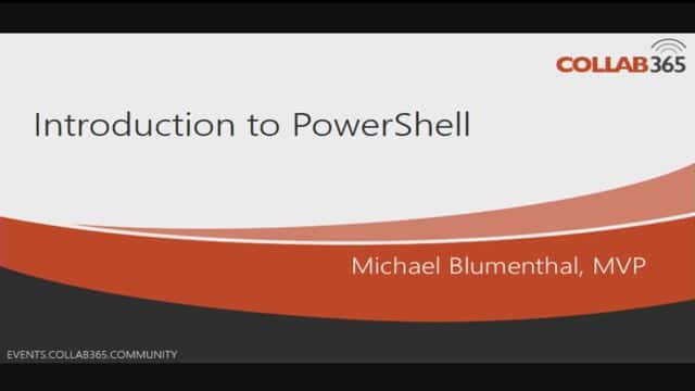 Introduction To Powershell For Office 365 Tenant Admins Collab365