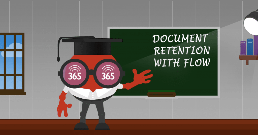 How to set a document retention policy with Microsoft Flow in ...