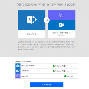 How to create an approval process in SharePoint List using Microsoft Flow - Collab365