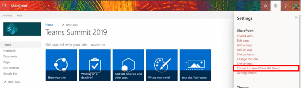 Teams and SharePoint online, a perfect couple - Collab365