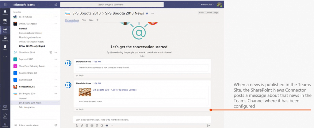 Teams and SharePoint online, a perfect couple - Collab365