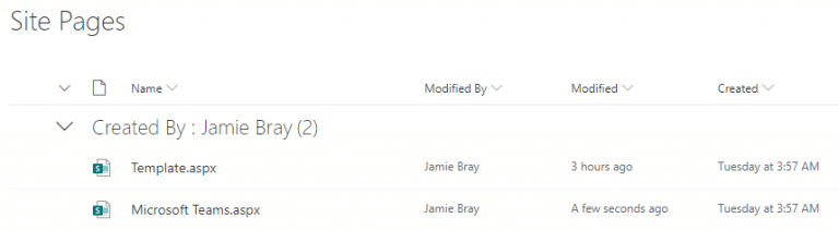 How to add text to any part of a SharePoint Page using Power Automate ...