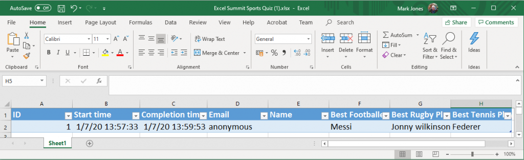How To Sync Microsoft Excel With Microsoft Forms Responses Using Power Automate Collab365