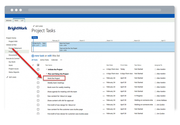 How To Manage Your Project Schedule With Microsoft Sharepoint Collab365