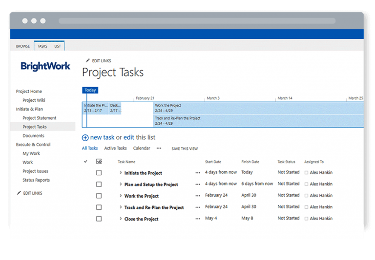 How to Manage your Project Schedule with Microsoft SharePoint - Collab365