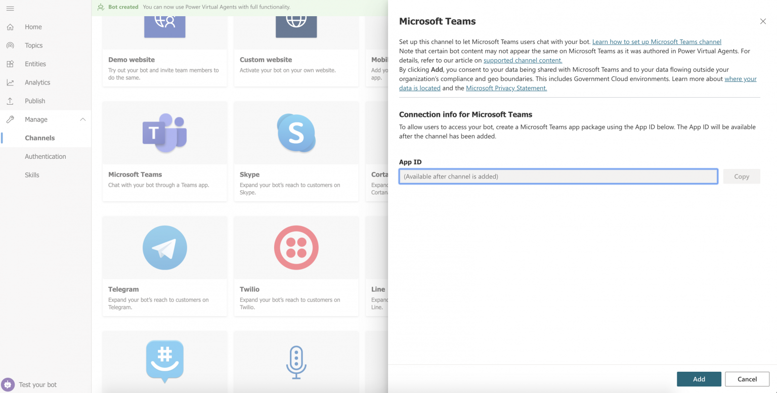 How to create a ServiceNow Bot using Power Virtual Agents and ...