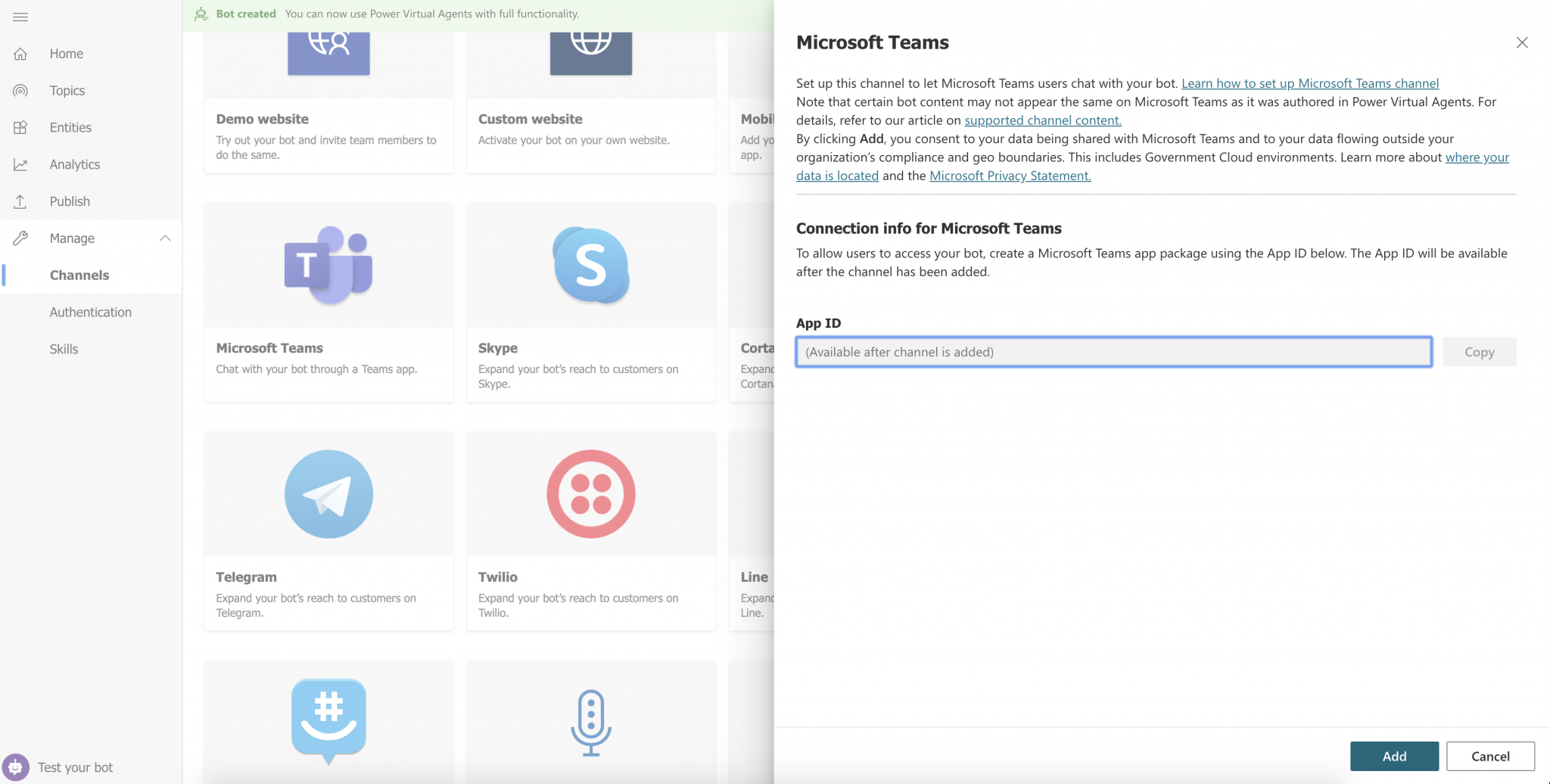 How to create a ServiceNow Bot using Power Virtual Agents and ...