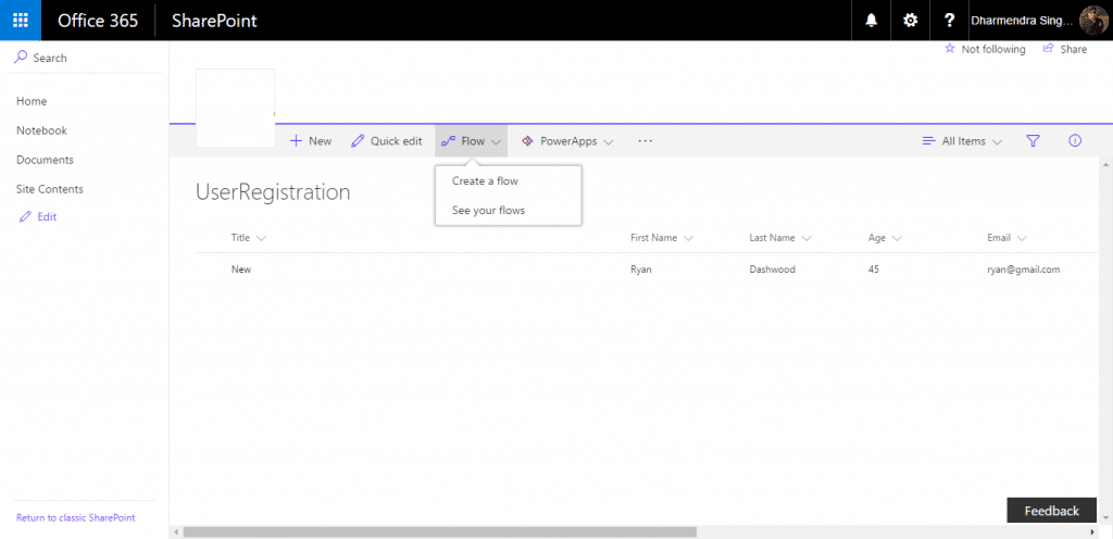 How To Create A User Registration Form Using Powerapps Flow