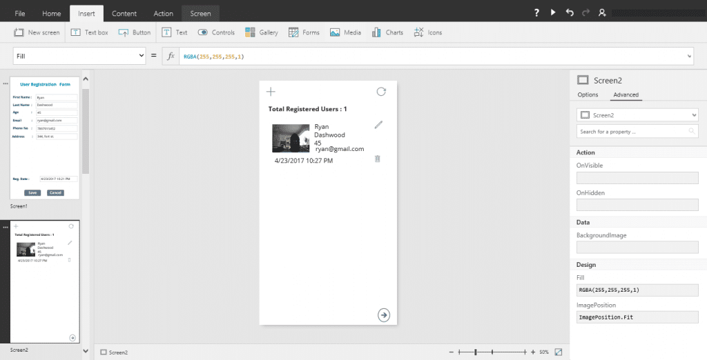 How to create a User Registration Form using PowerApps, Flow & SharePoint Lists - Collab365