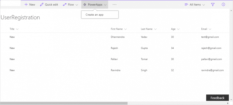 How To Create A User Registration Form Using Powerapps Flow