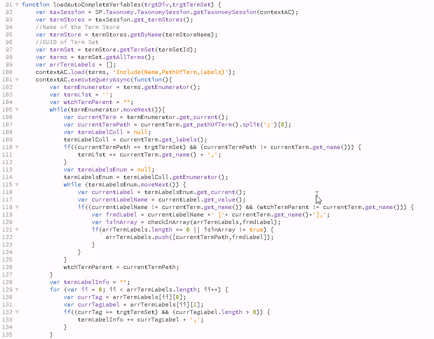 How To Use Managed Metadata For Javascript Typeaheadauto Complete Textboxes Collab365