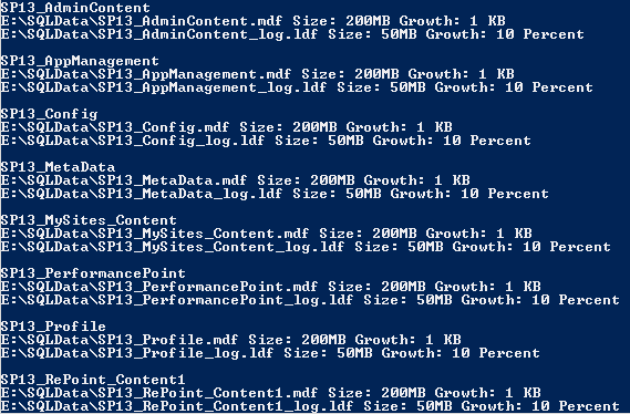 Checking Sql Database Db And Log File Sizes And Growth With Powershell From Your Windows 78