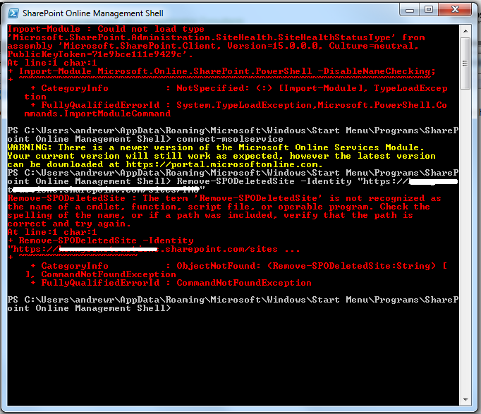 Permanently Delete Site Collection in SharePoint Online - Collab365